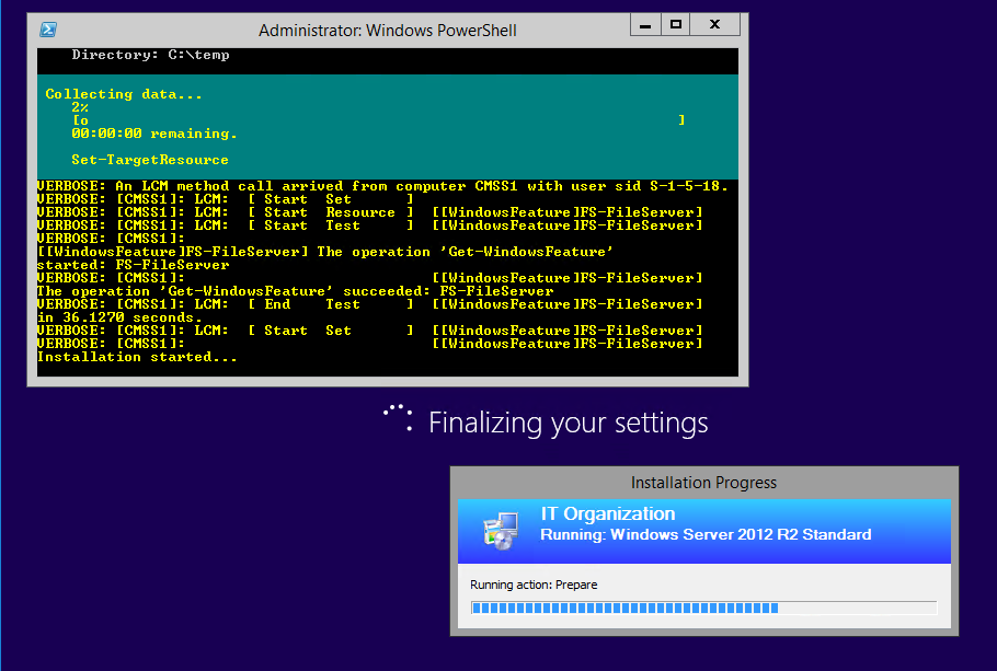 Troubleshooting Powershell Dsc In A Configuration Manager Task Sequence